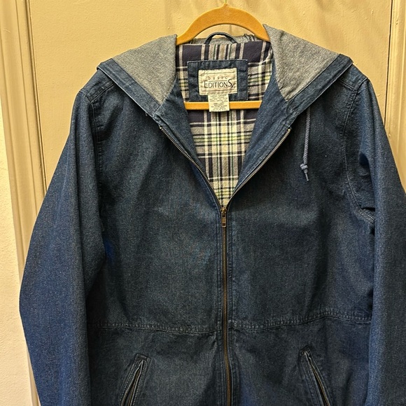 Basic Editions | Jackets & Coats | Vintage Basic Editions Hooded Lined ...